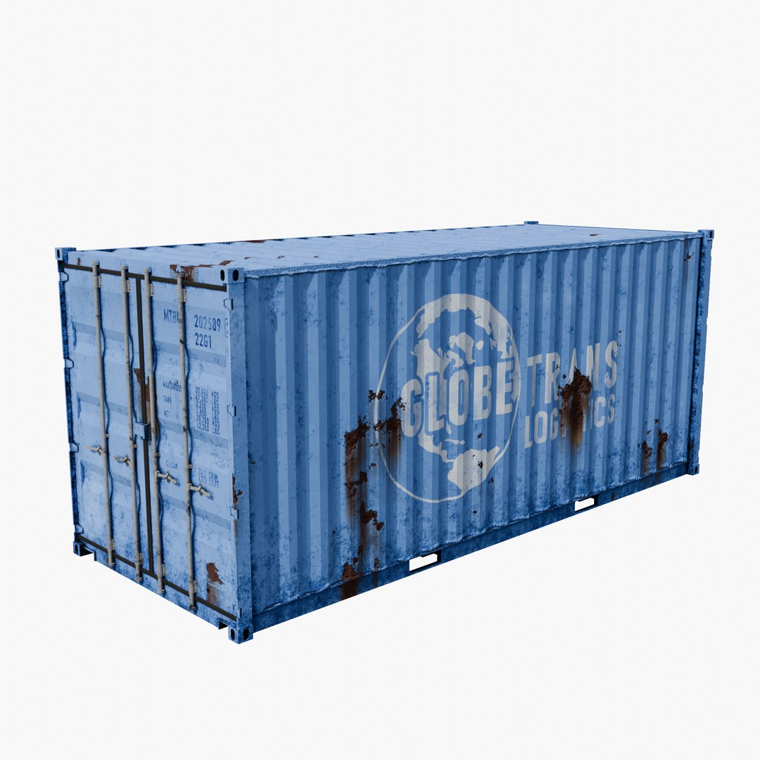 Shipping Container Model - TurboSquid 2262073