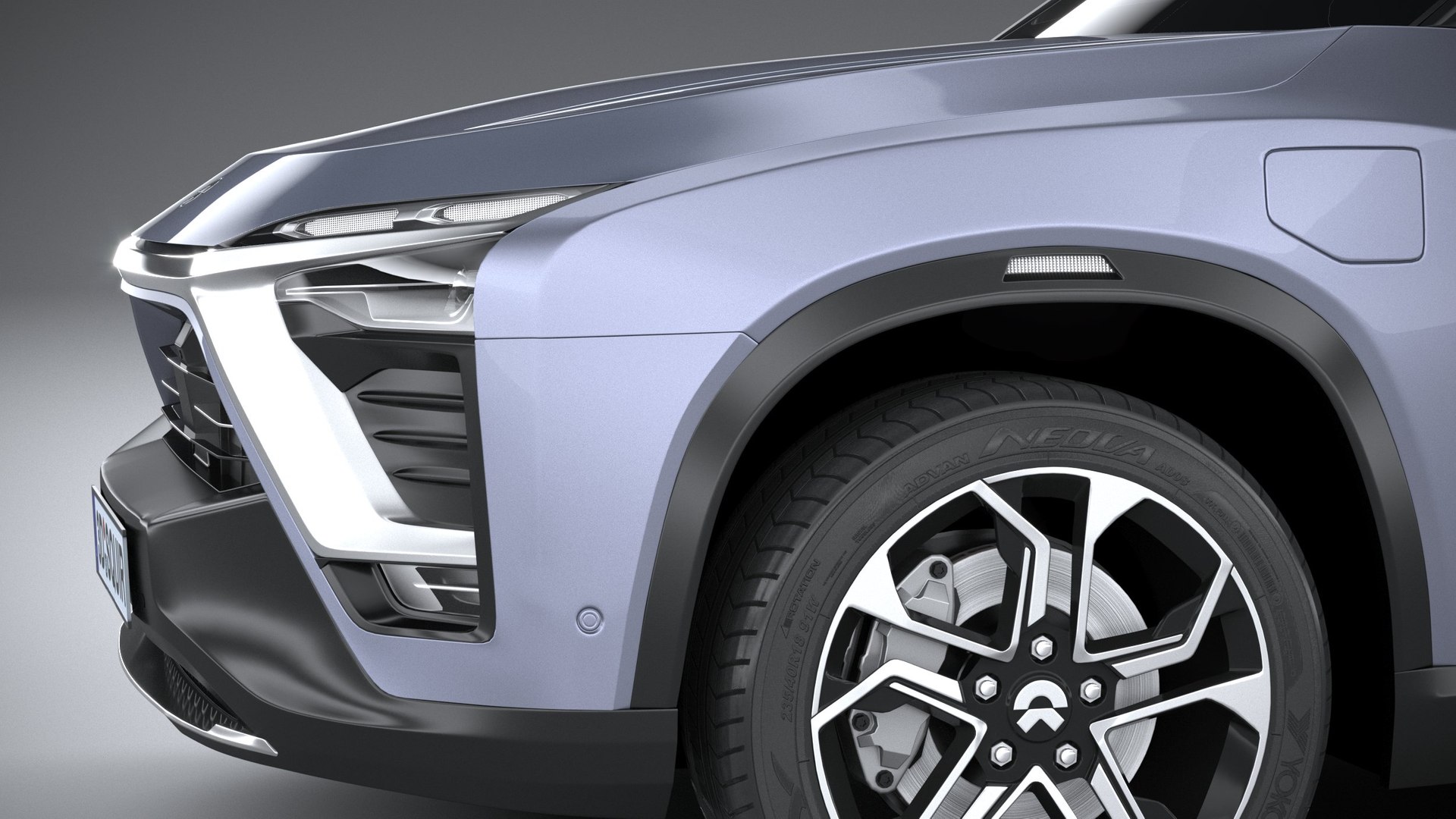 Nio ES8 2021 3D Model - TurboSquid 1816446