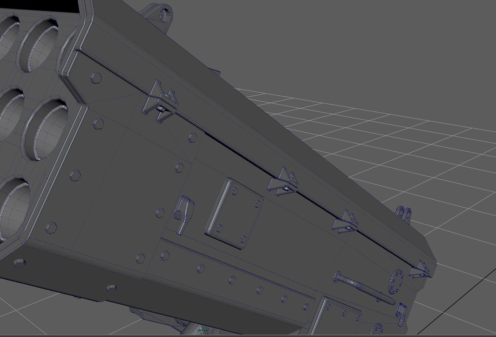 3D Sci-fi Missile Launcher M-12 Model - TurboSquid 2106368