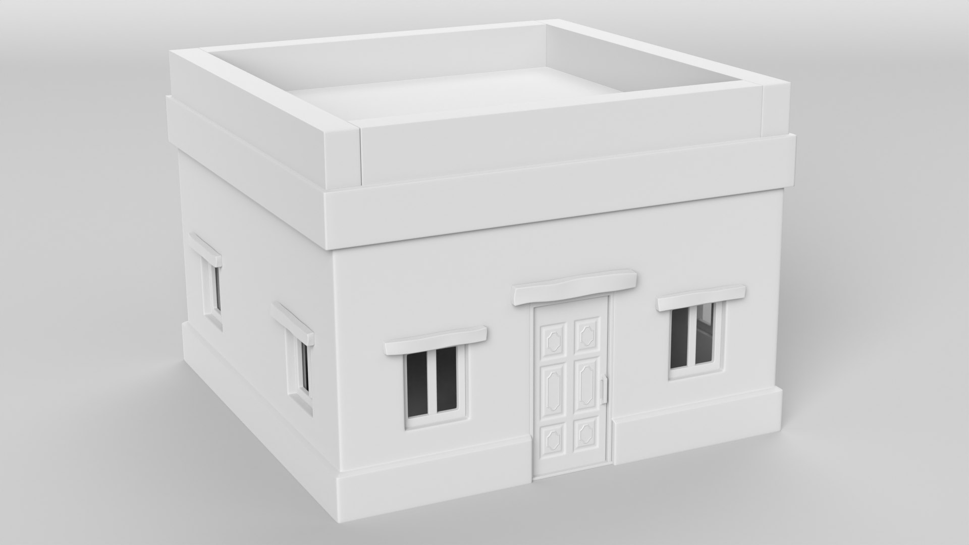 Stylized Building 3 3D Model - TurboSquid 1967451