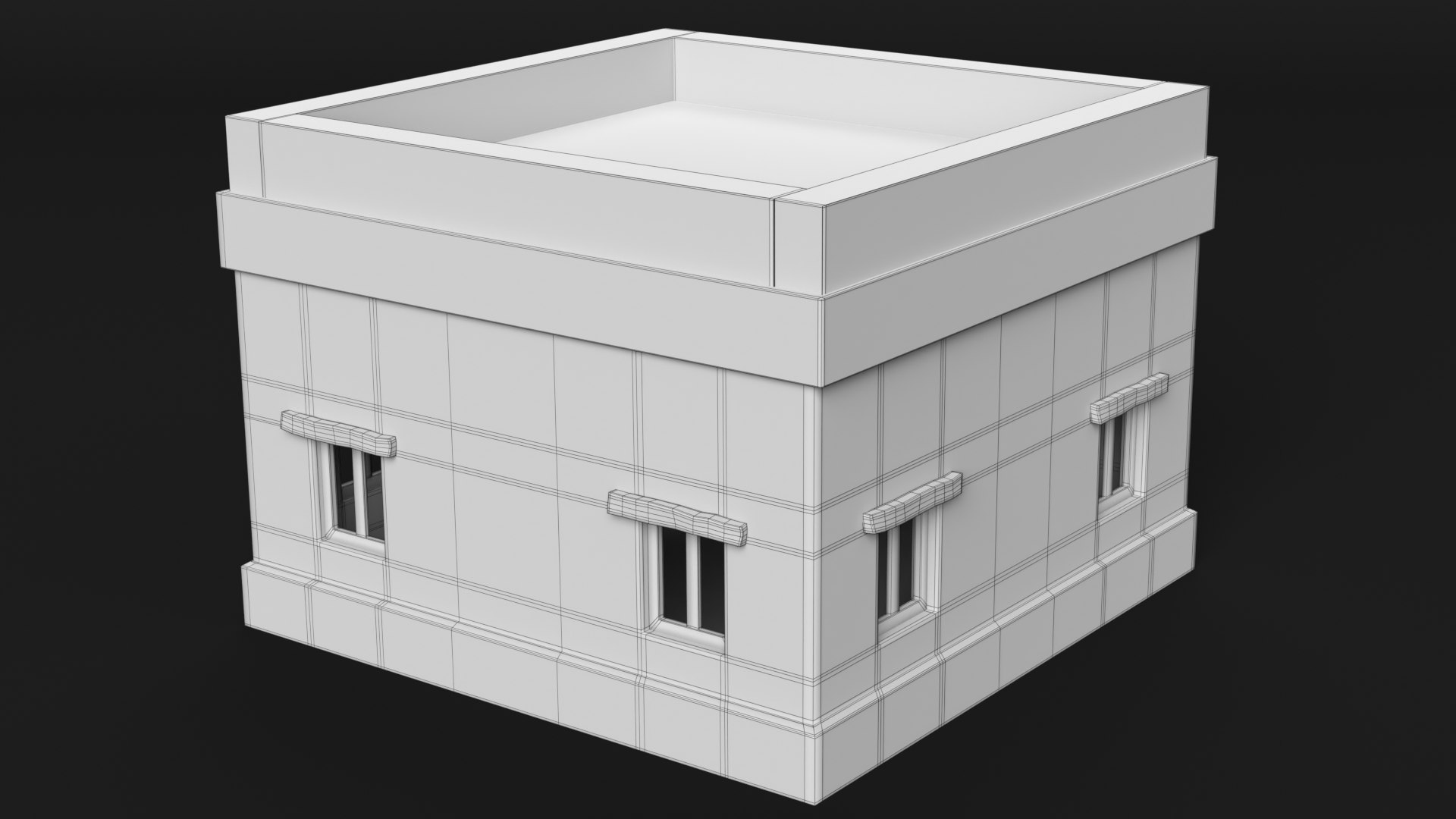 Stylized Building 3 3D Model - TurboSquid 1967451