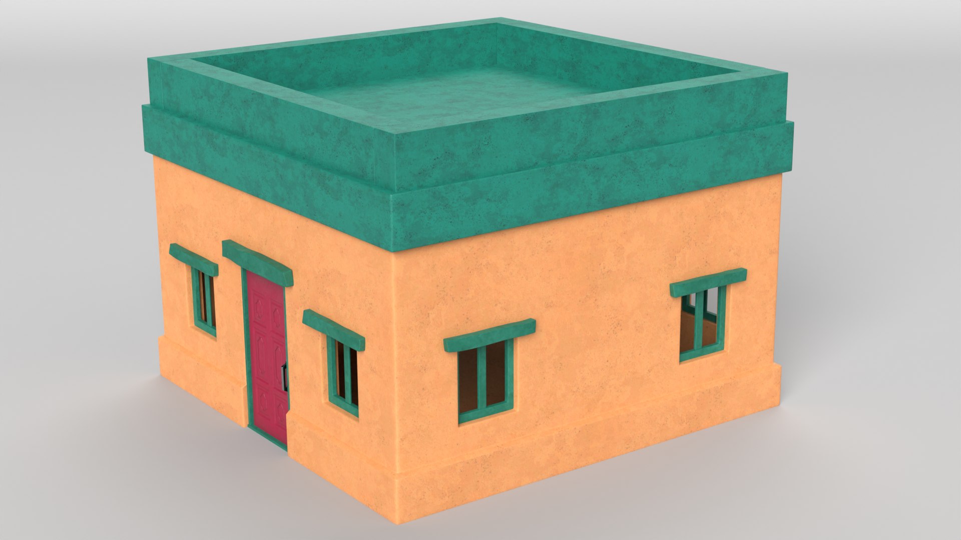 Stylized Building 3 3D Model - TurboSquid 1967451