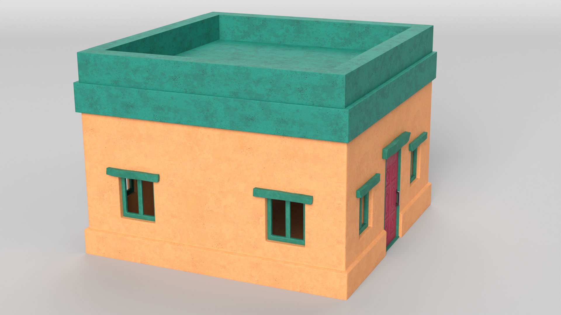 Stylized Building 3 3D Model - TurboSquid 1967451