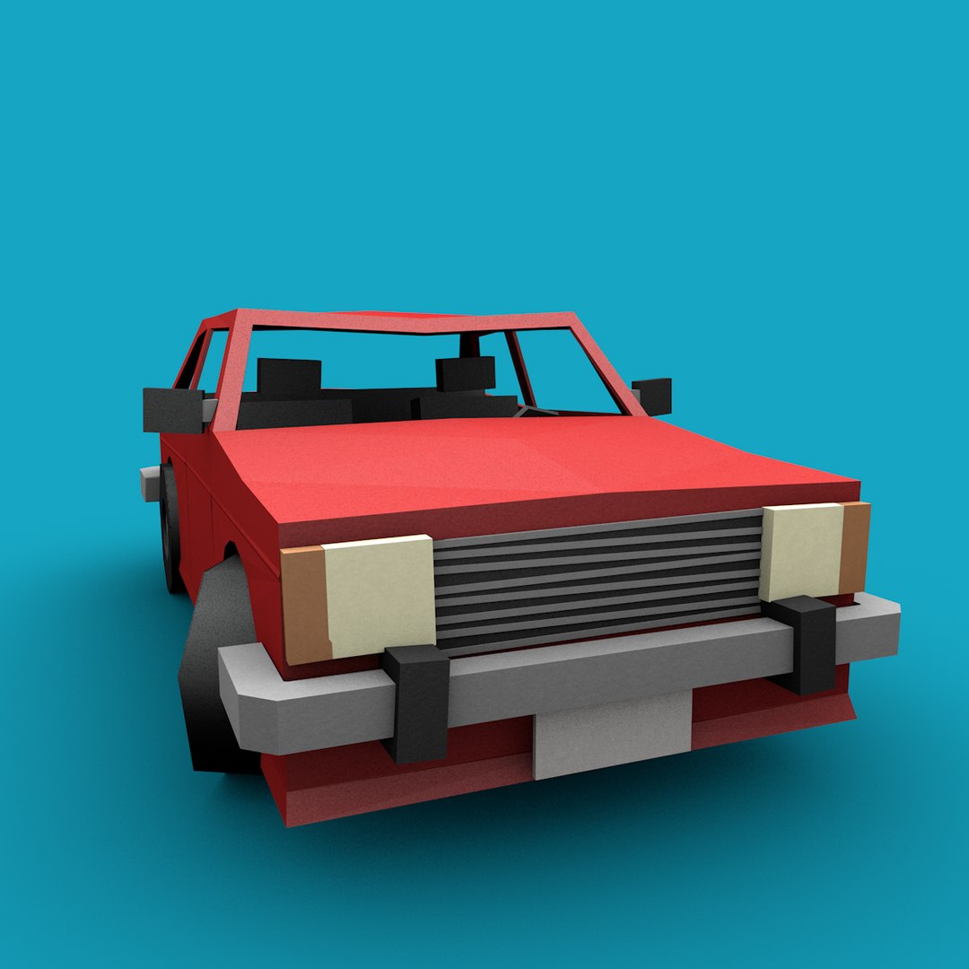 3D Car Paper | 1145779 | TurboSquid