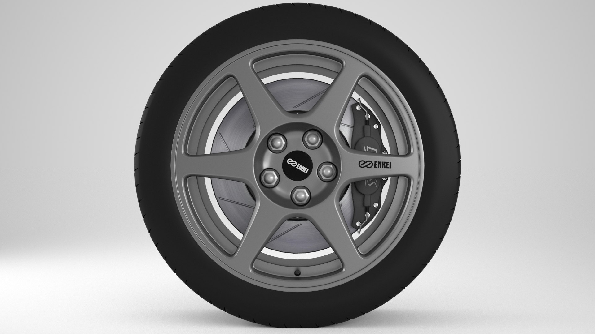 3D Rim Enkei Evo - TurboSquid 1345757