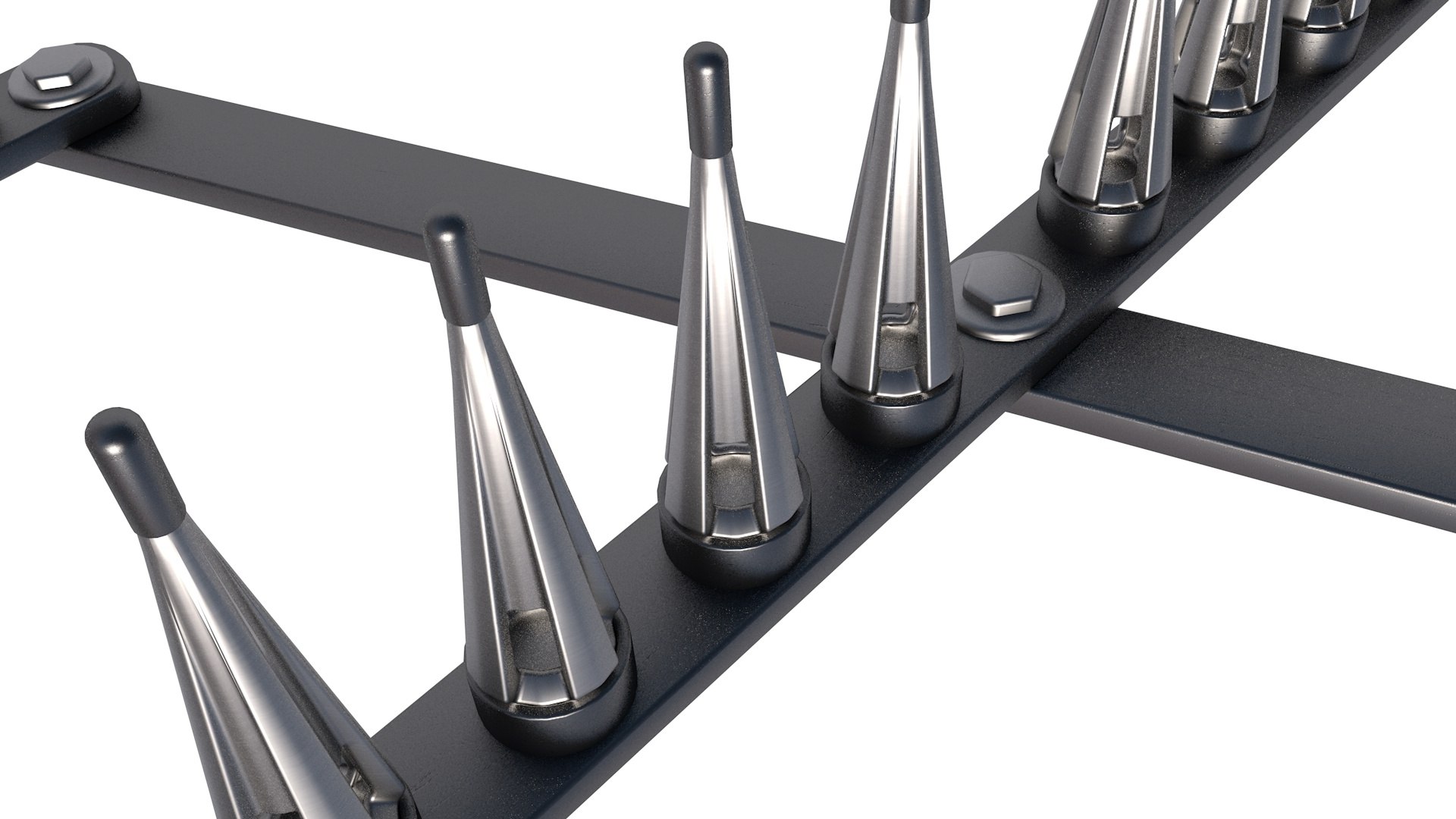 3D Model Spike Strip - TurboSquid 2051337