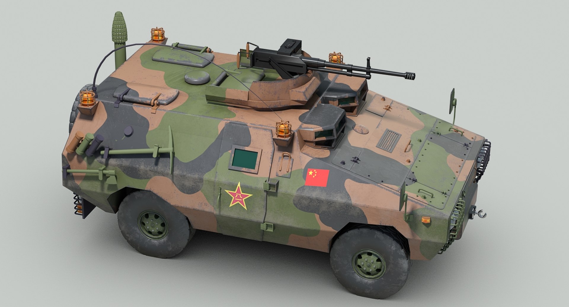 Zfb05 Xinxing Vehicle 3d Model