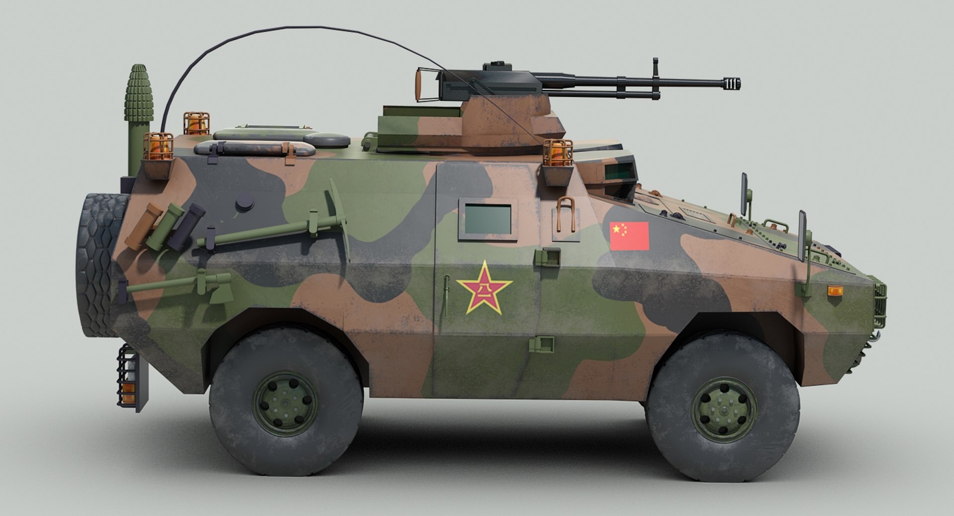 Zfb05 Xinxing Vehicle 3d Model