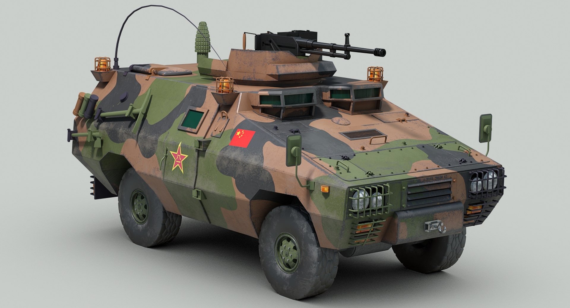 Zfb05 Xinxing Vehicle 3d Model