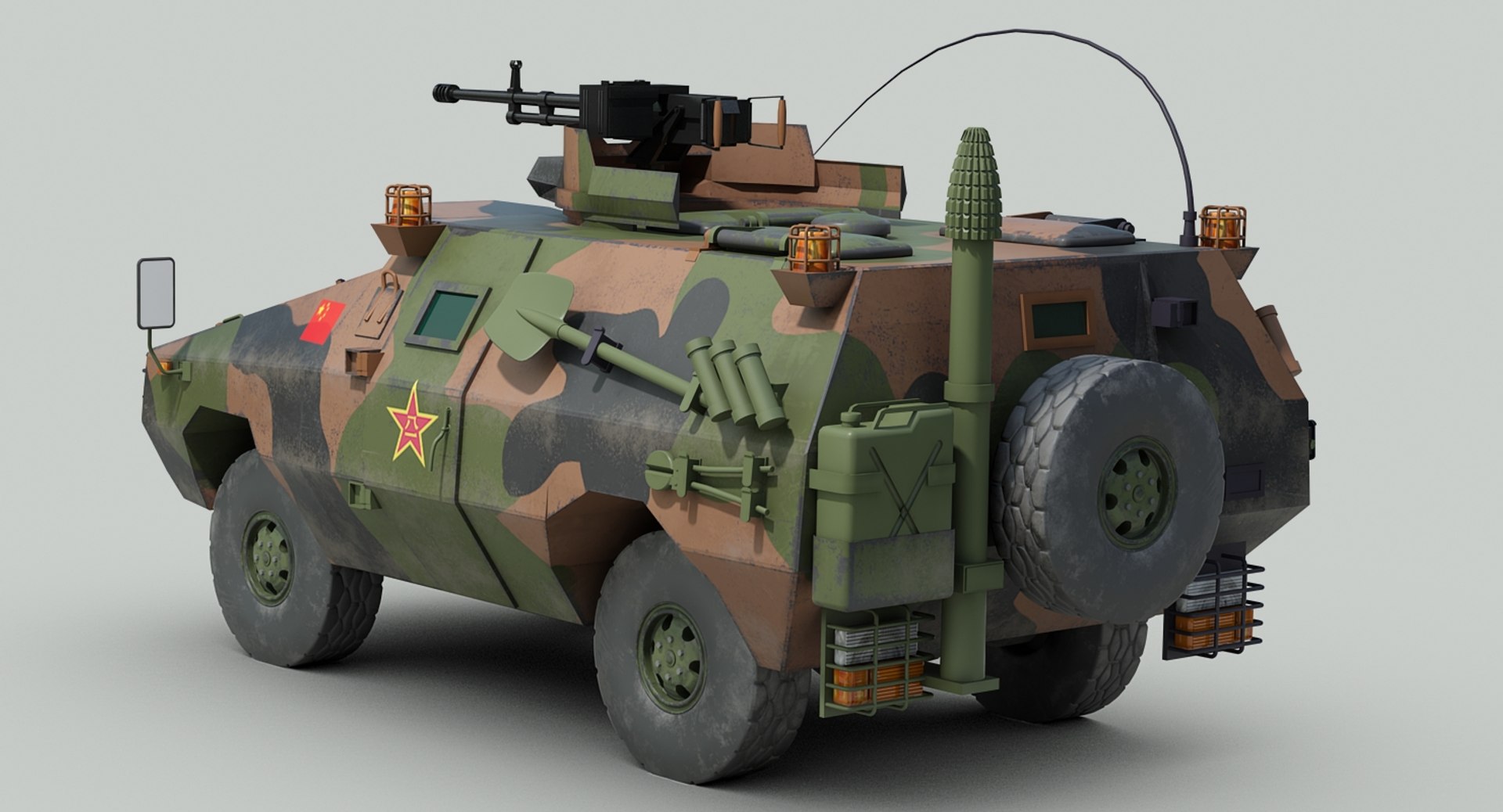 Zfb05 Xinxing Vehicle 3d Model