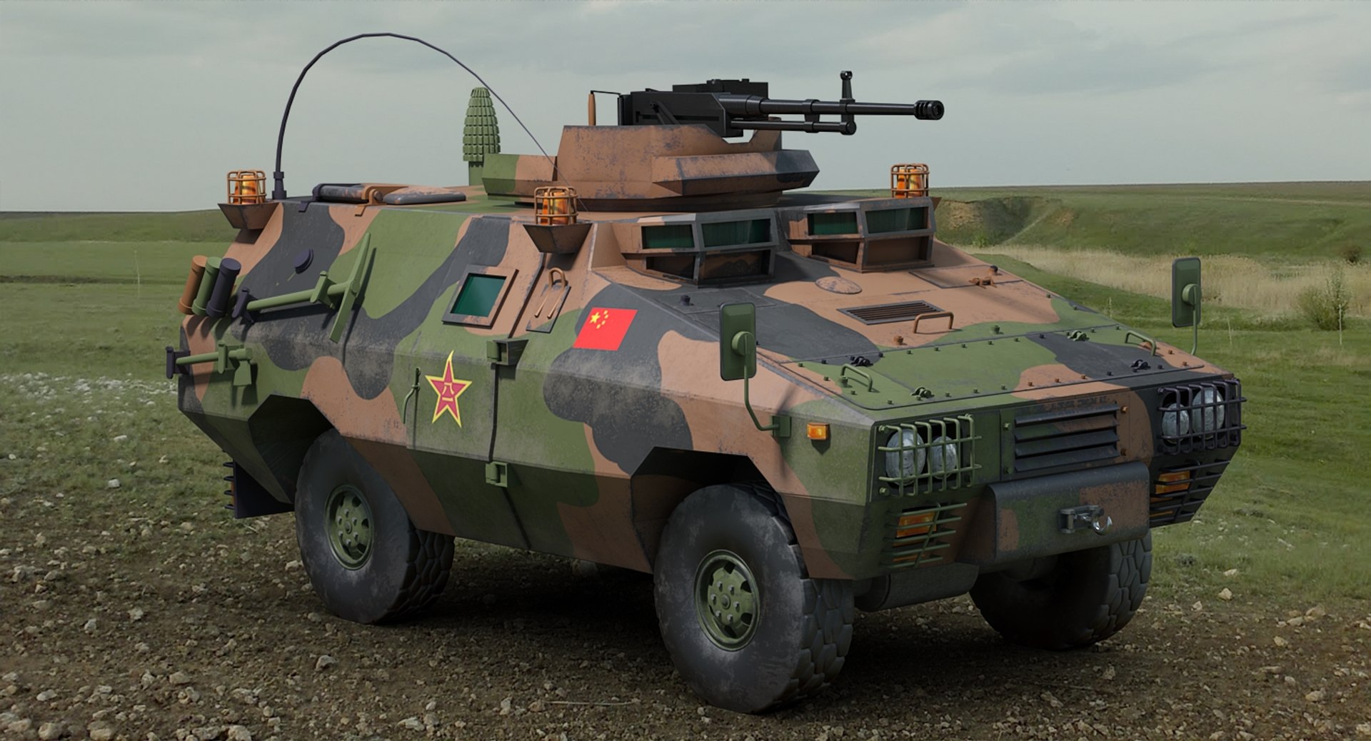 Zfb05 Xinxing Vehicle 3d Model