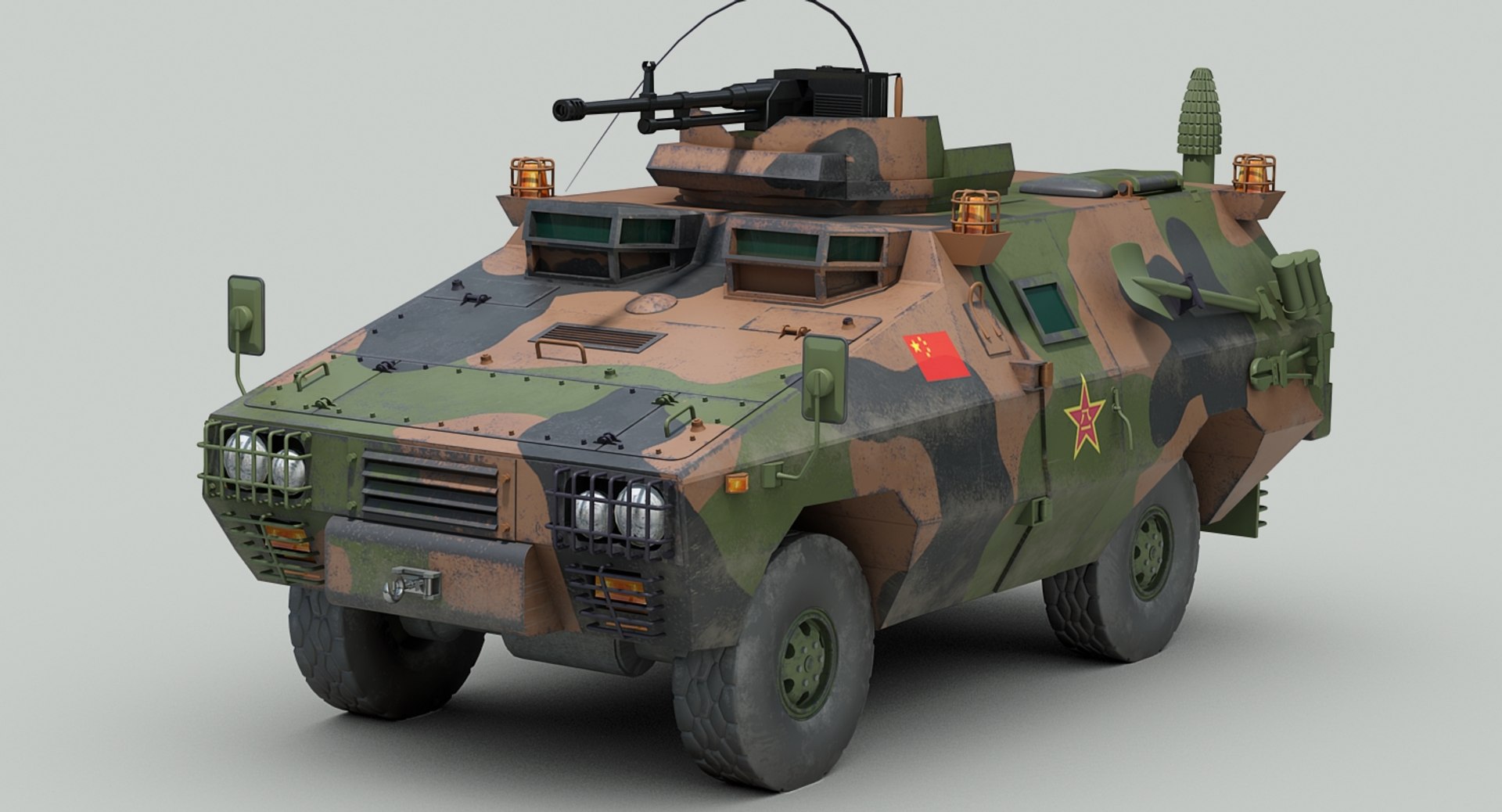 Zfb05 Xinxing Vehicle 3d Model