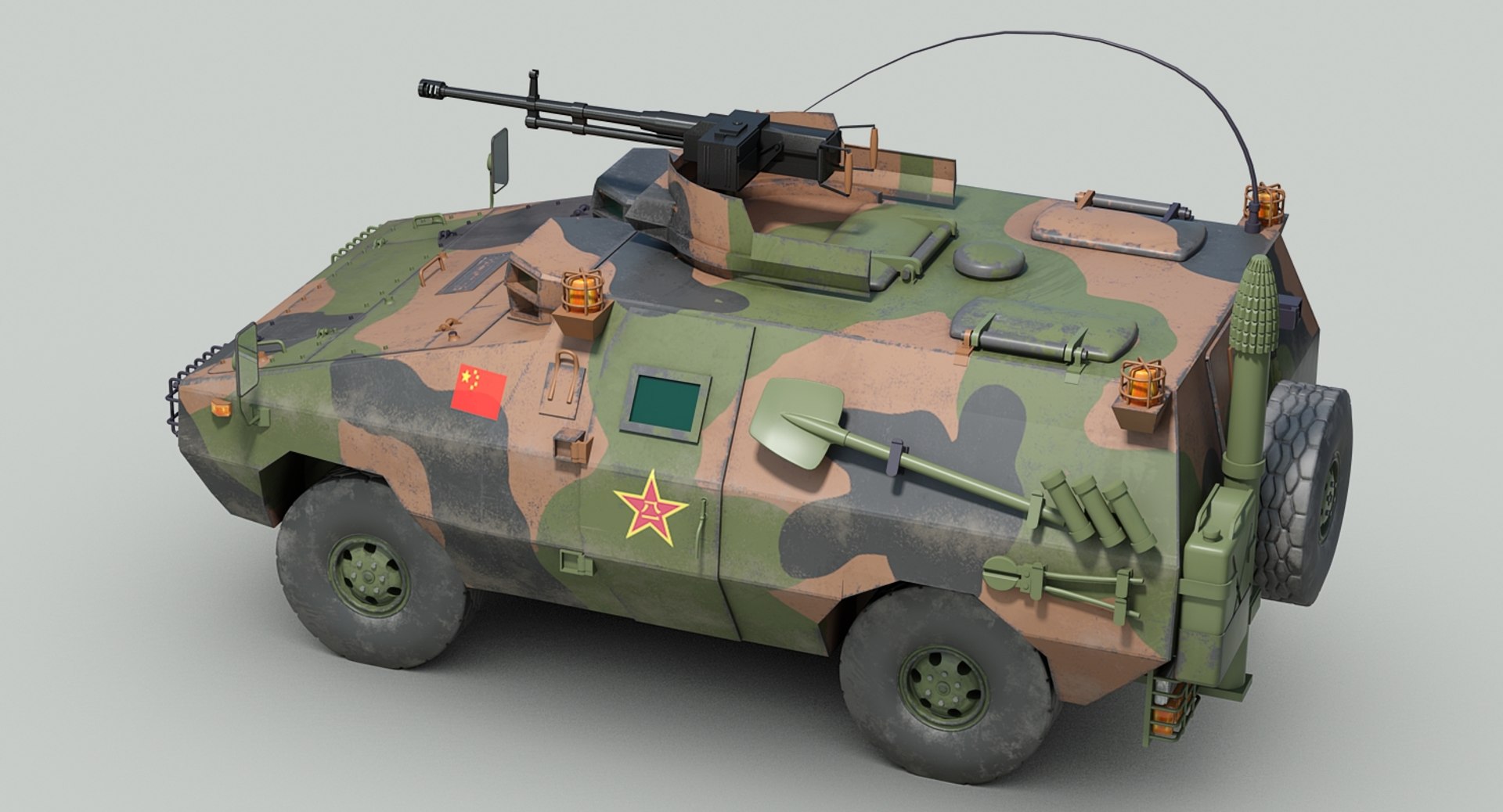 Zfb05 Xinxing Vehicle 3d Model