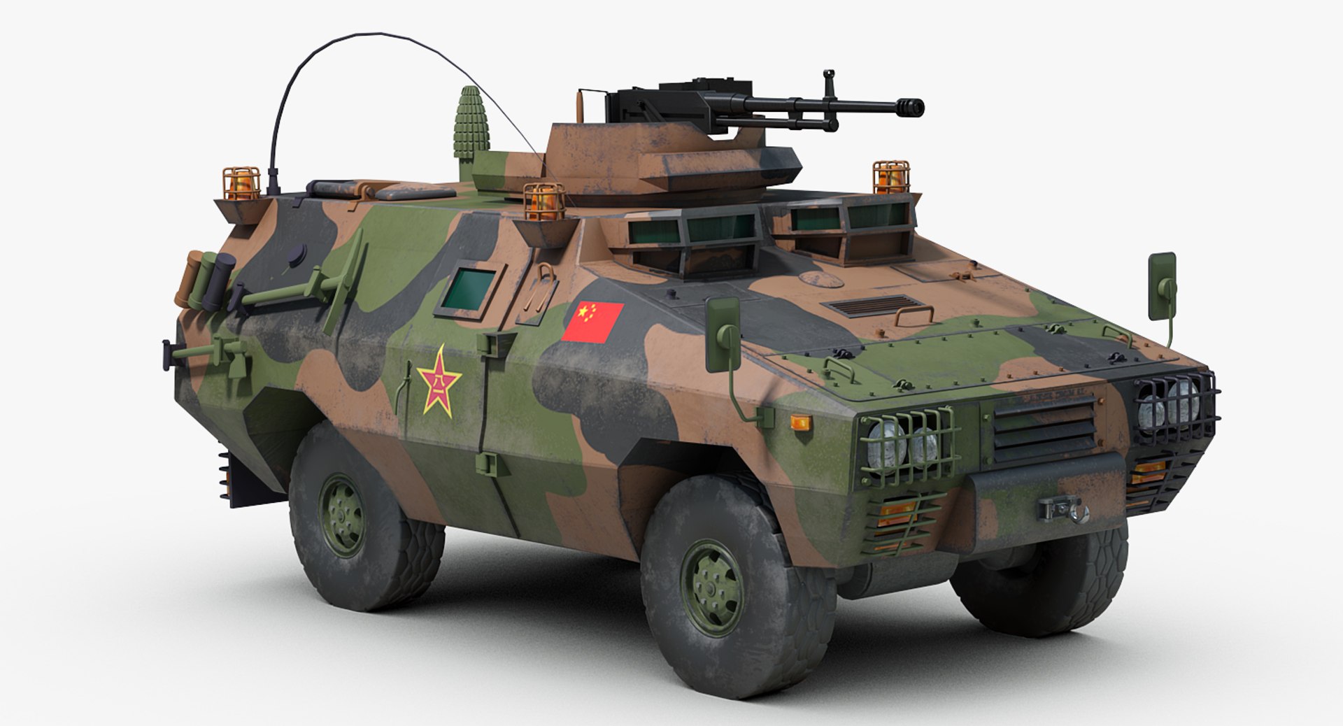 Zfb05 Xinxing Vehicle 3d Model