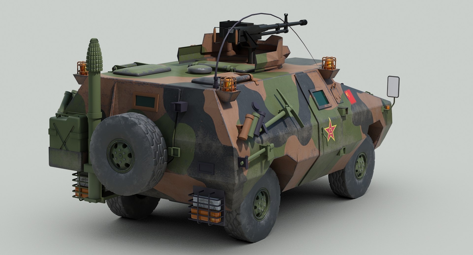 Zfb05 Xinxing Vehicle 3d Model