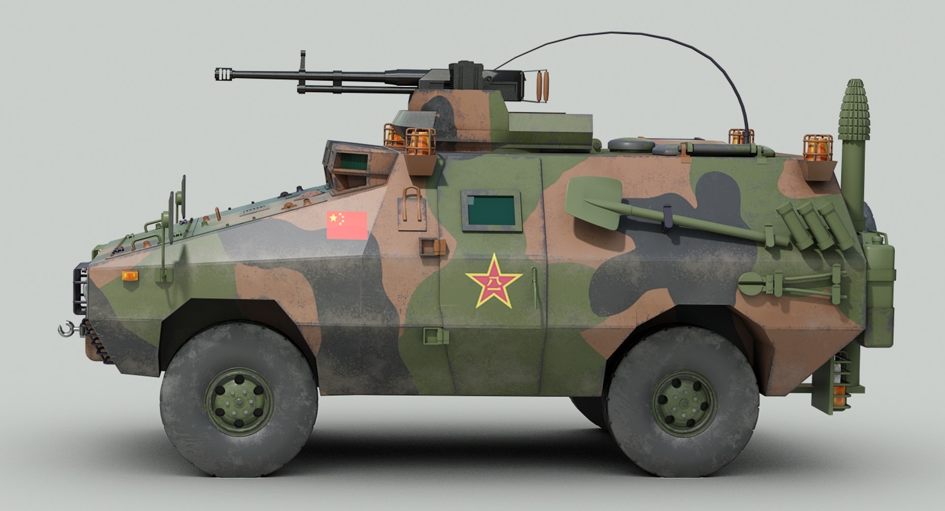 Zfb05 Xinxing Vehicle 3d Model