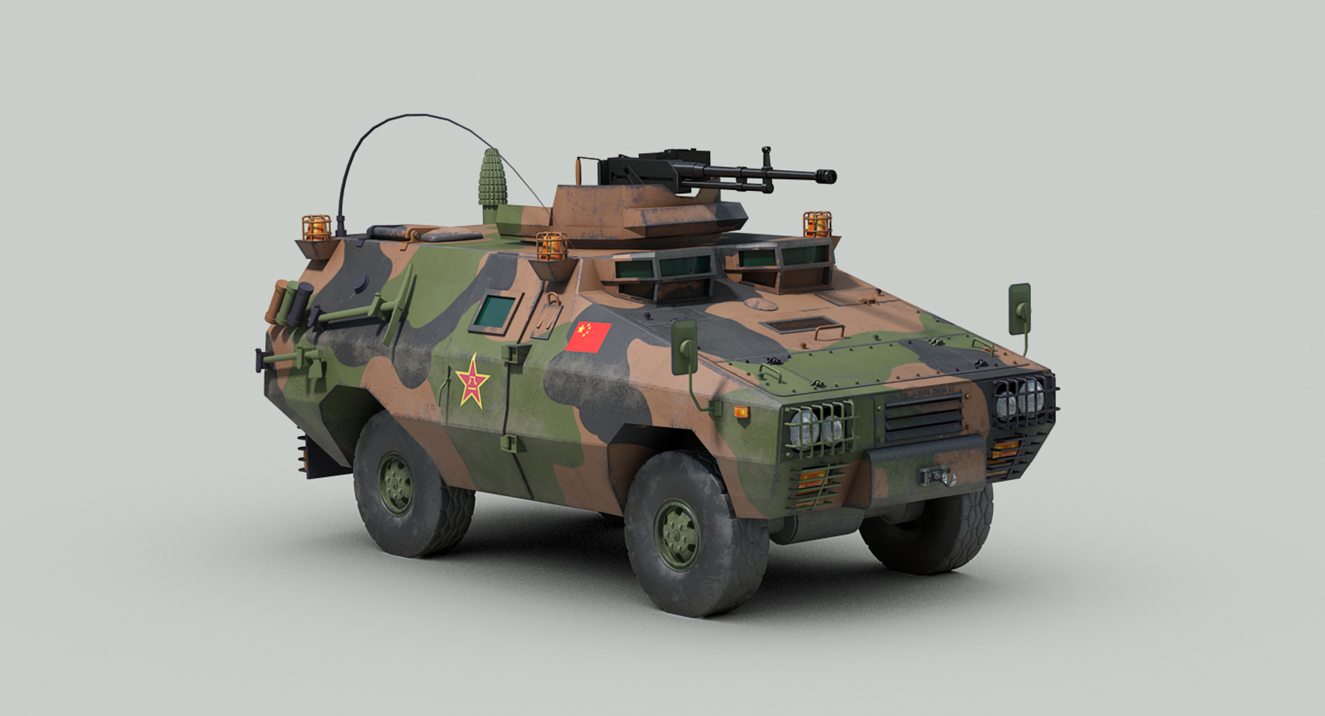 Zfb05 Xinxing Vehicle 3d Model