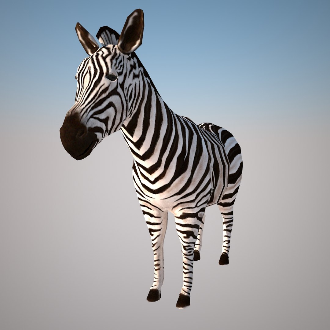 Zebra 3d Max