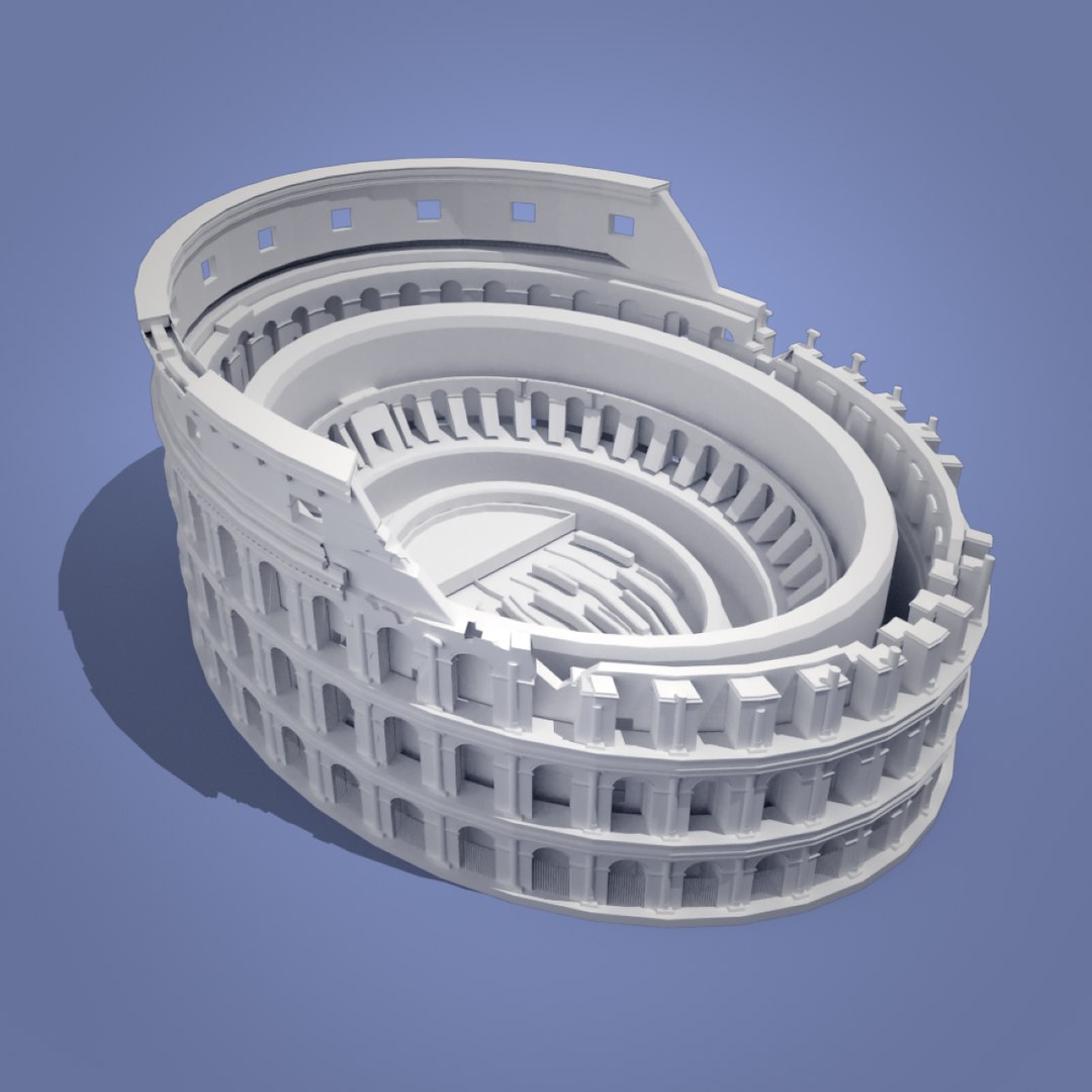 3D colosseum - TurboSquid 1258243