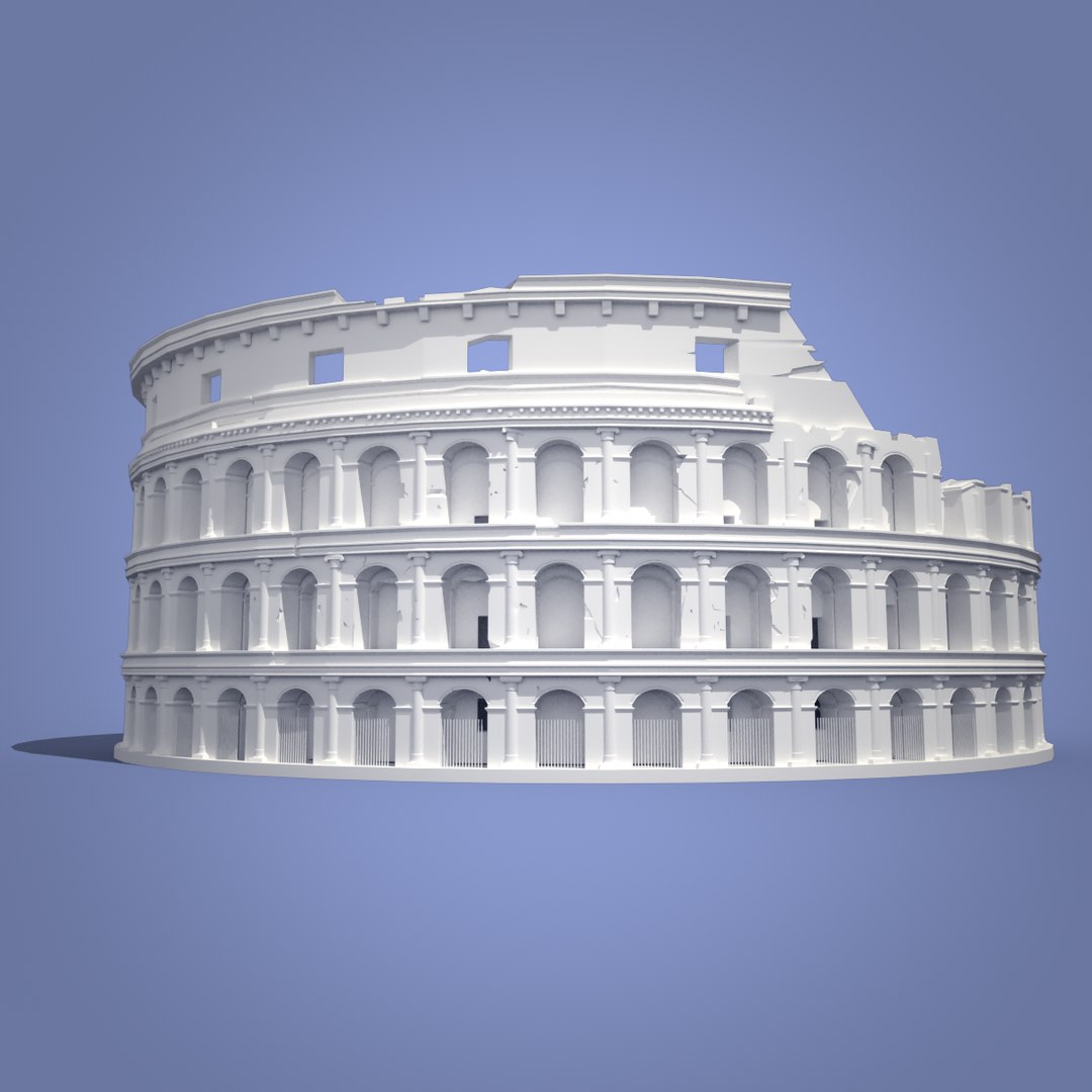 3D colosseum - TurboSquid 1258243