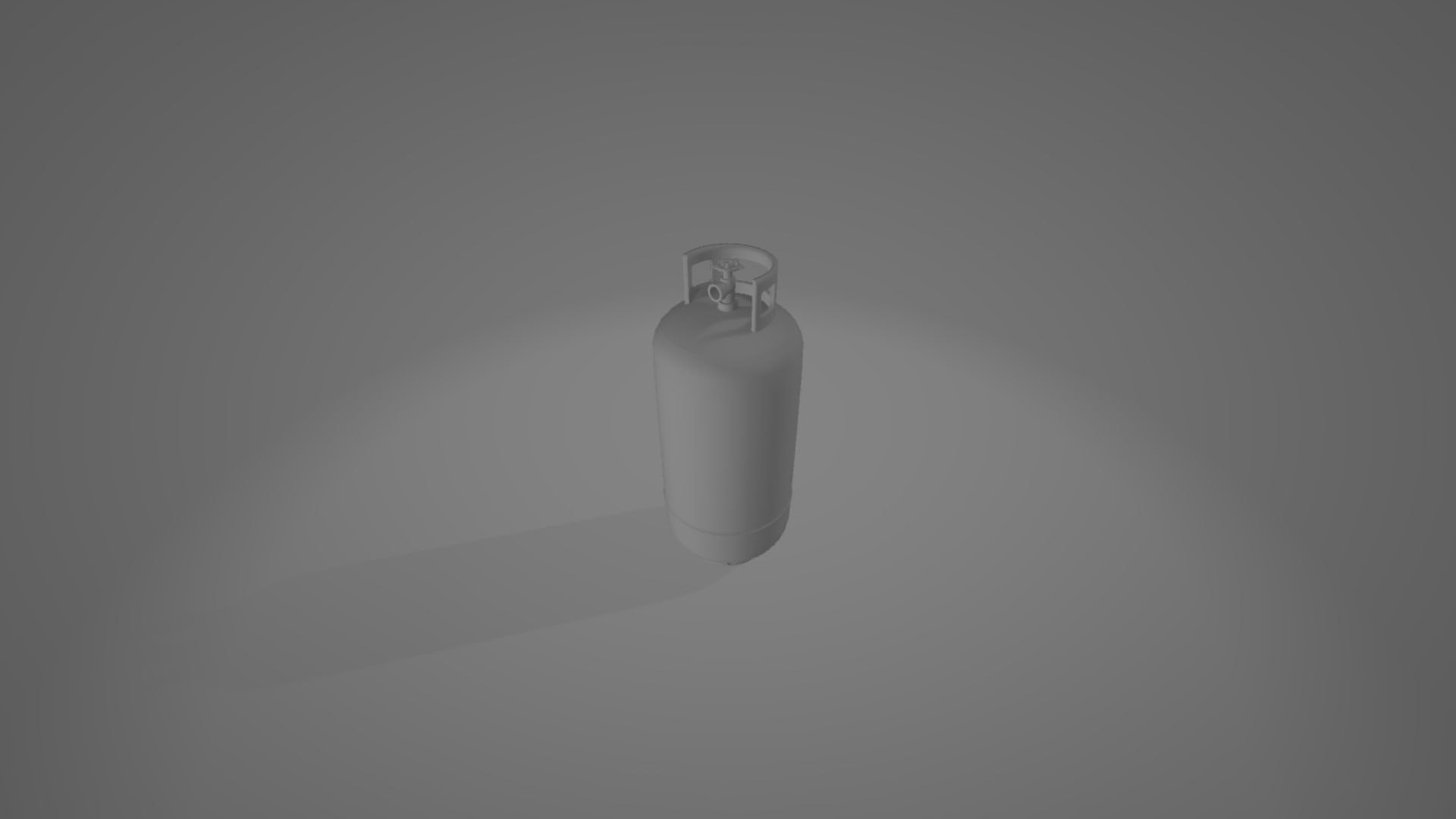 Gas Cylinder Model - TurboSquid 1985900