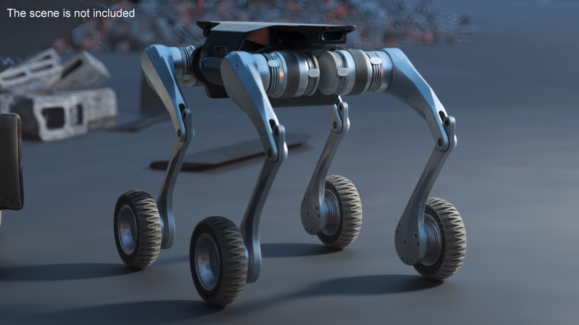 3D Lynx All Terrain Robot Used Rigged For Cinema 4D - TurboSquid 2426057