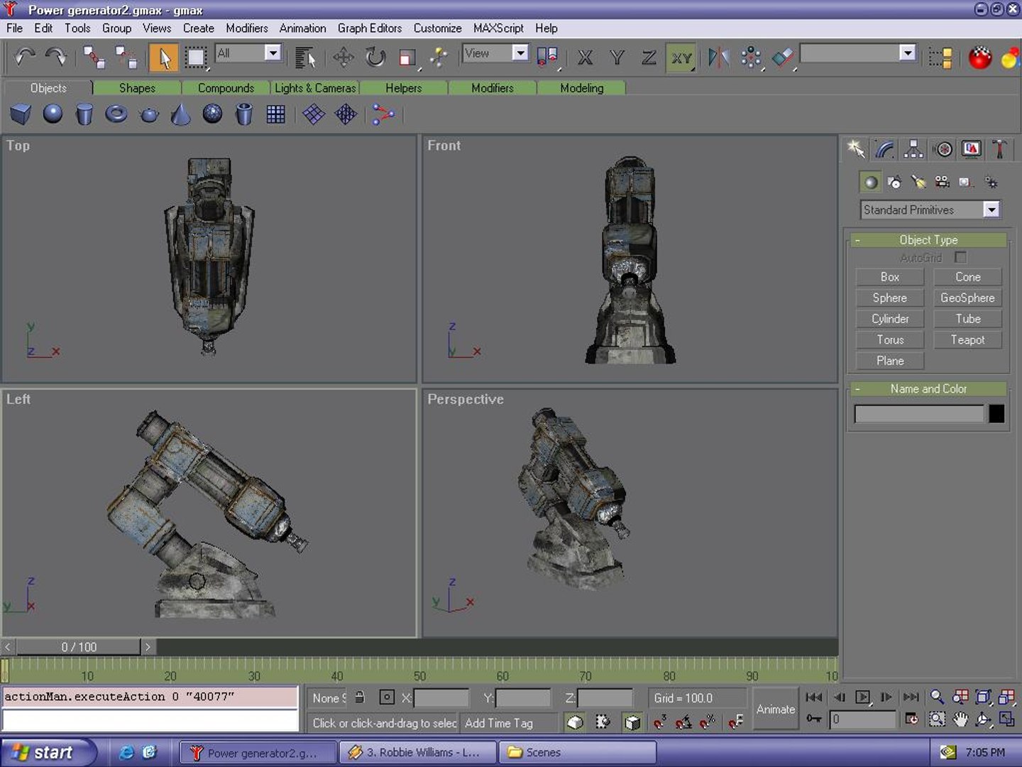 Free Generator 3d Model