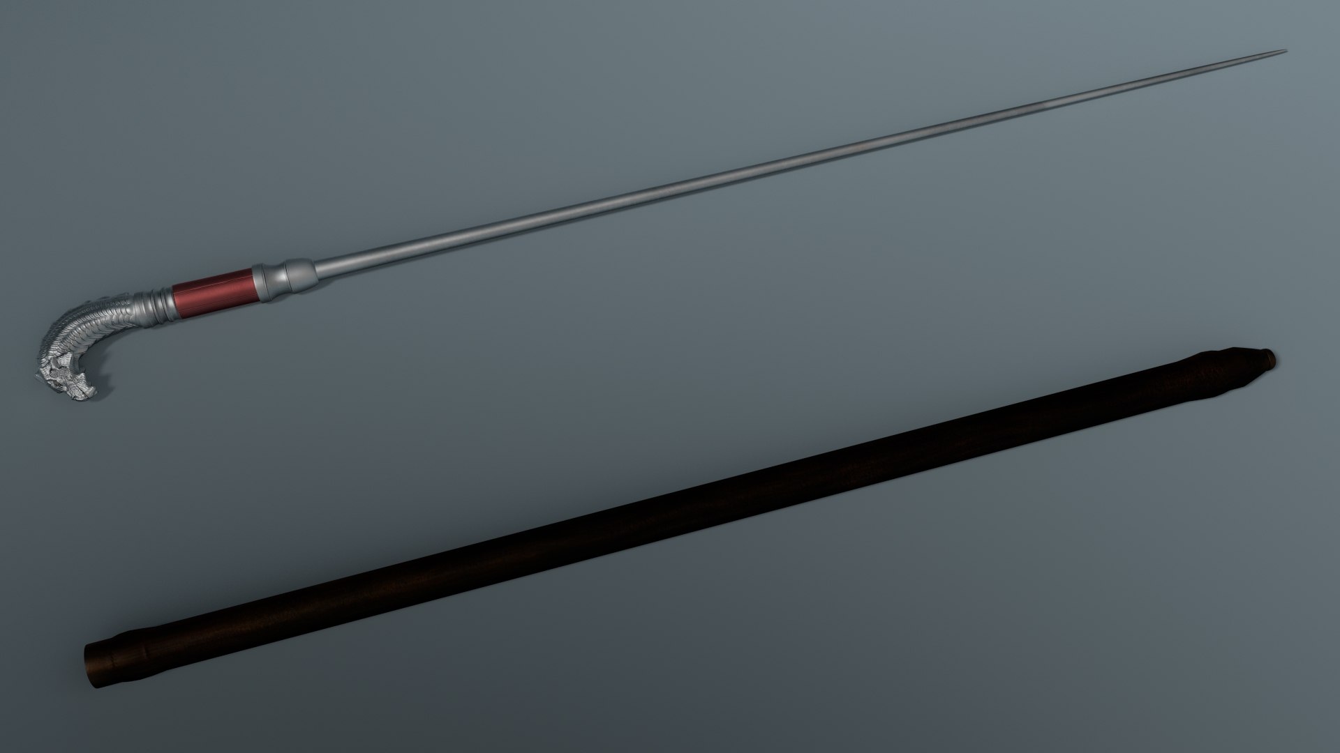3d Walking Stick Sword