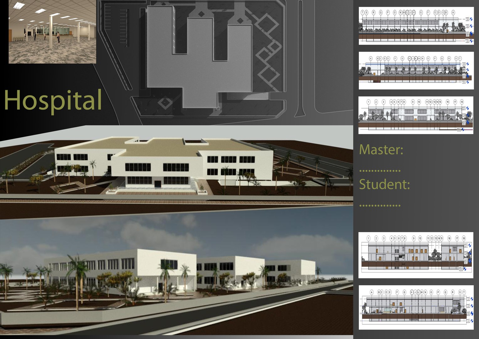 Revit Hospital 3D Model - TurboSquid 1467148