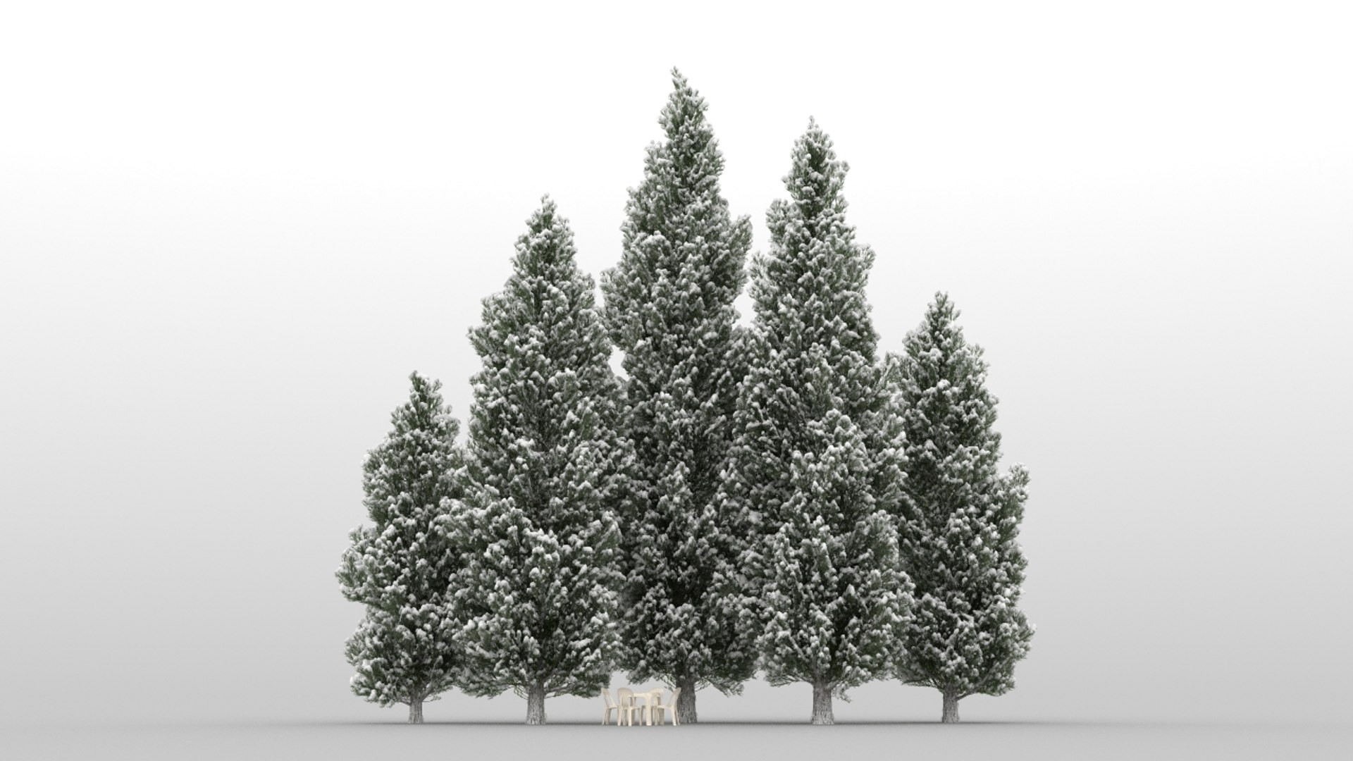 3d 20 Trees