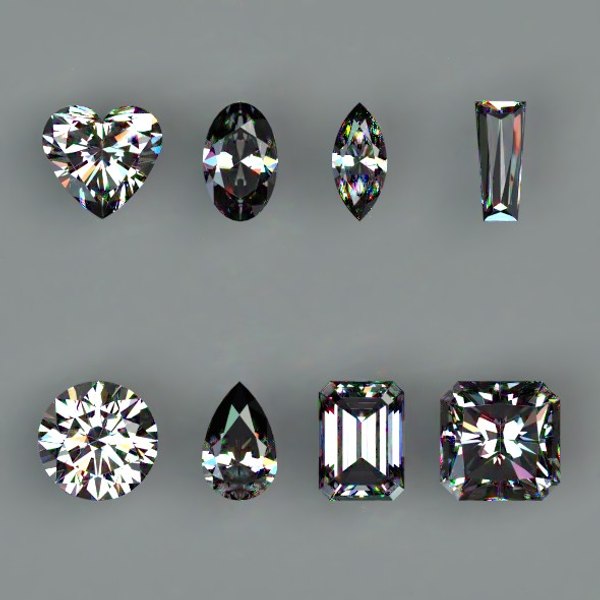 Diamond STL Models for Download | TurboSquid