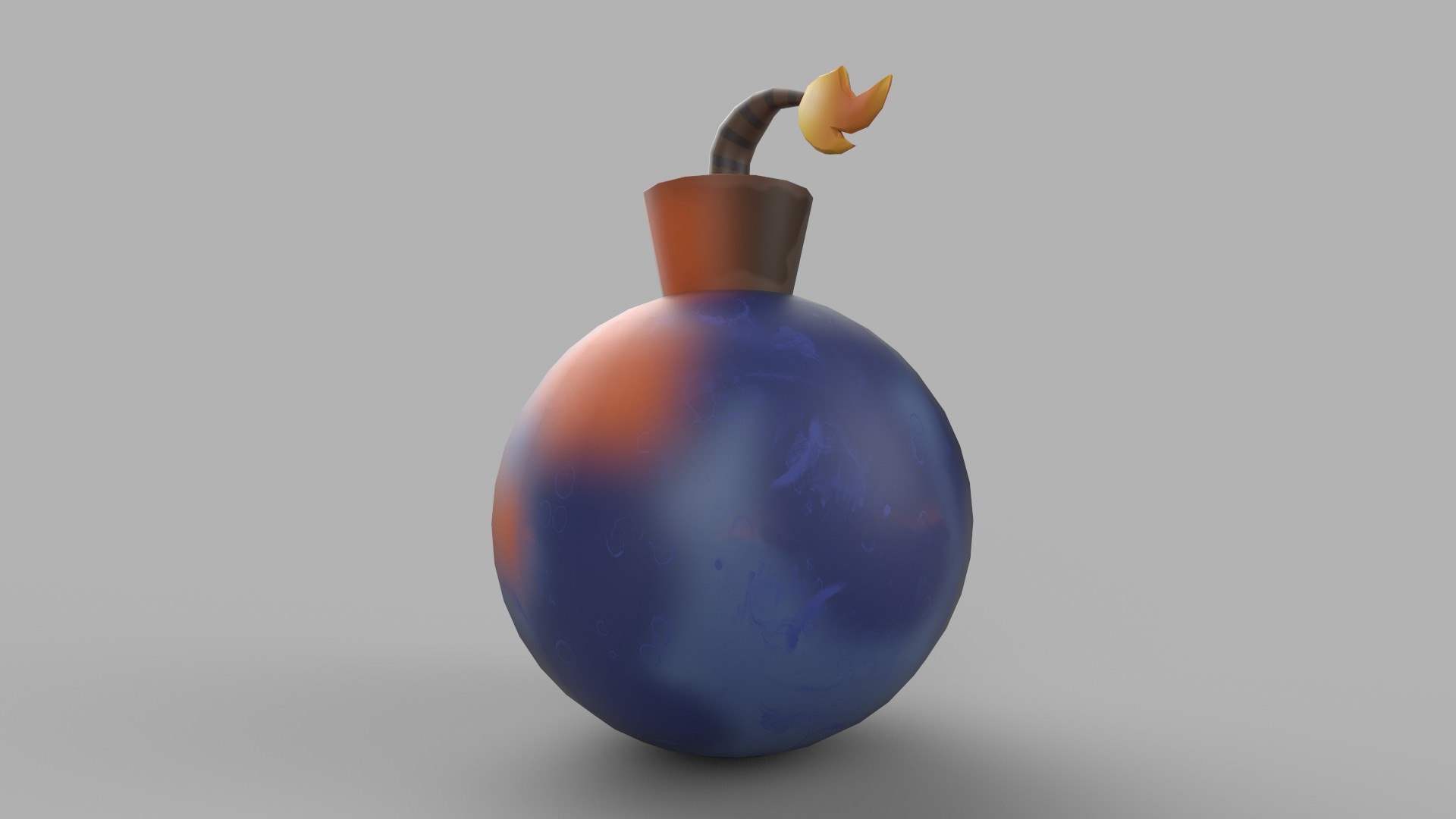 3D Stylized Bomb Model - TurboSquid 1865022