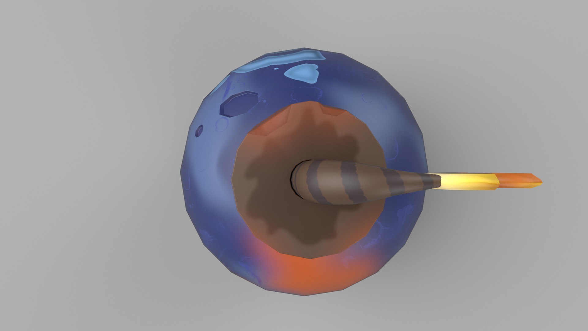 3D Stylized Bomb Model - TurboSquid 1865022