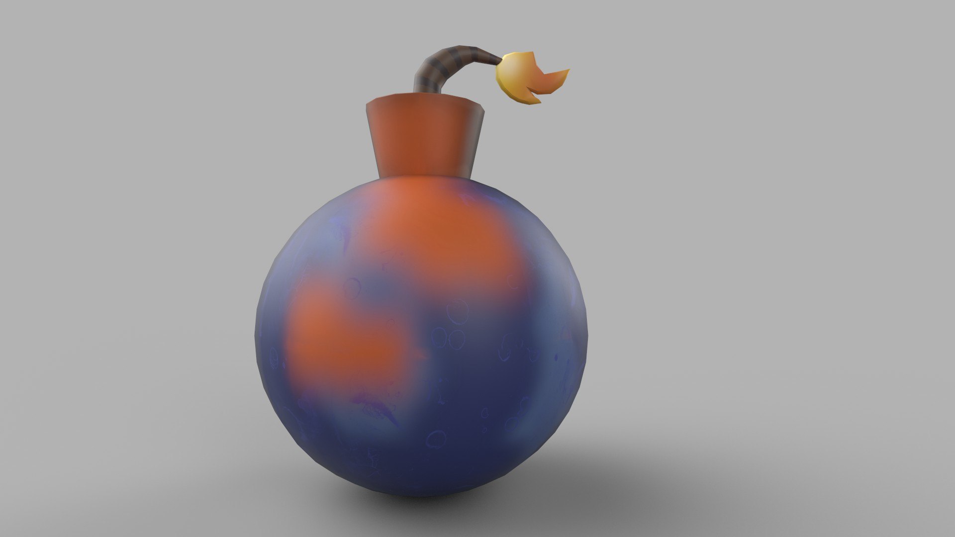 3D Stylized Bomb Model - TurboSquid 1865022