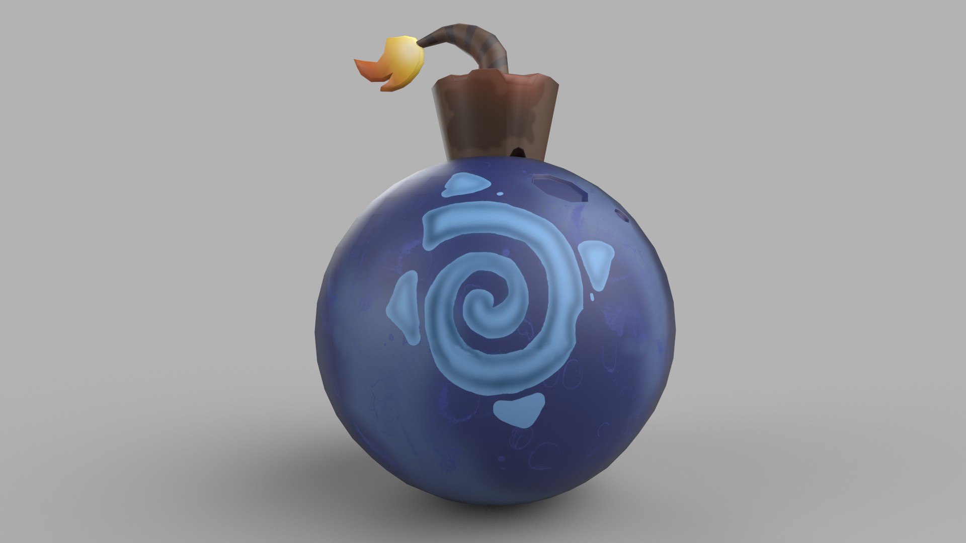 3D Stylized Bomb Model - TurboSquid 1865022