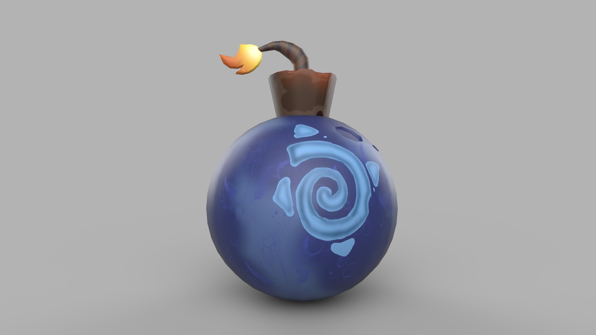 3D Stylized Bomb Model - TurboSquid 1865022