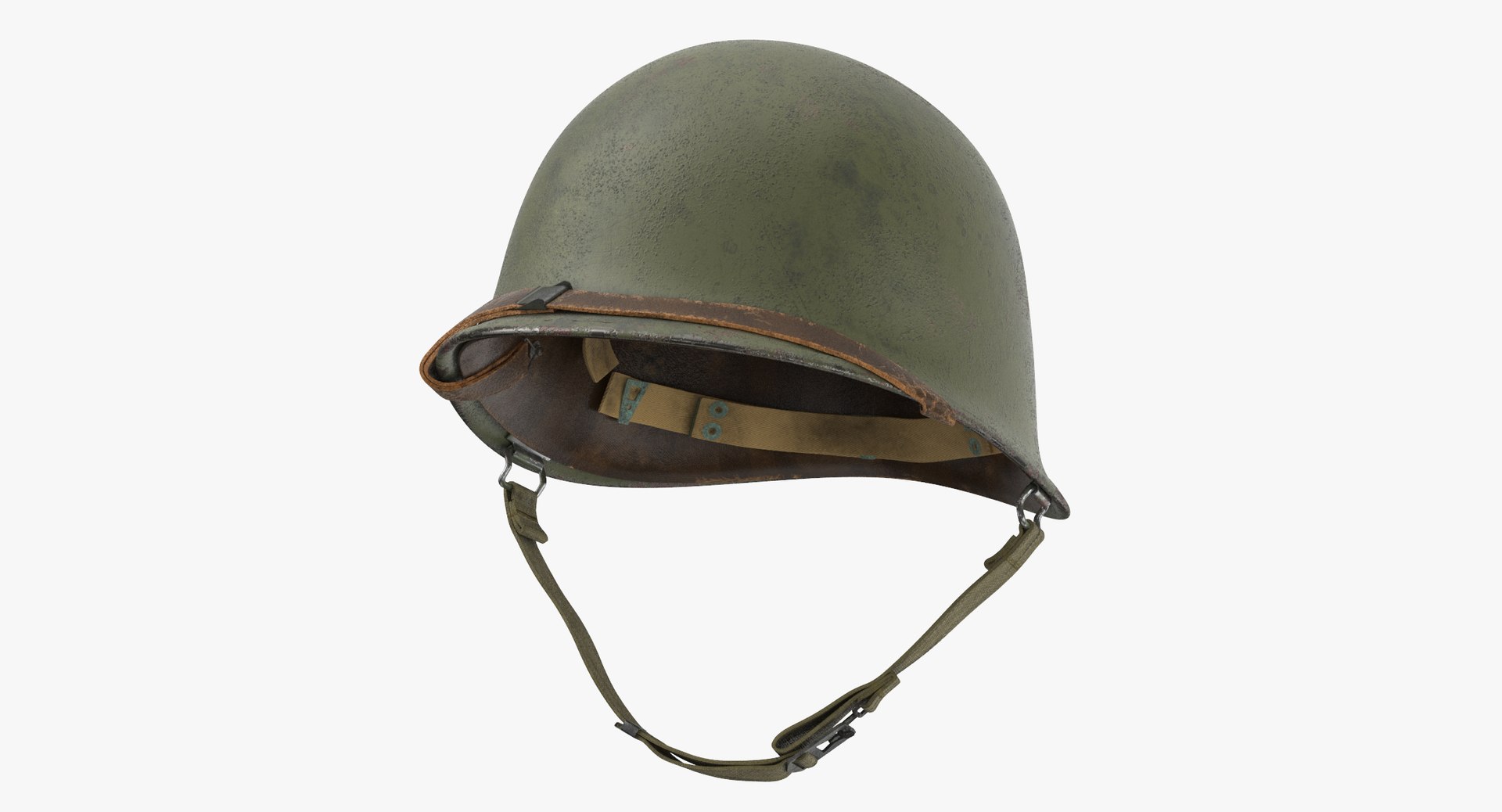 m1 combat helmet cover 3d model