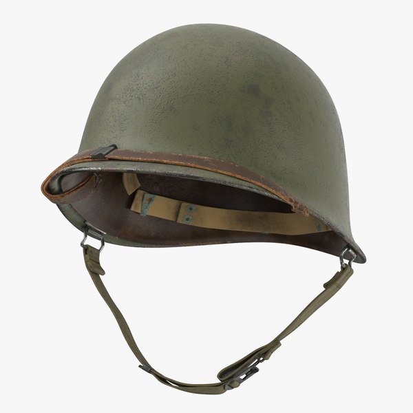 m1 combat helmet cover 3d model