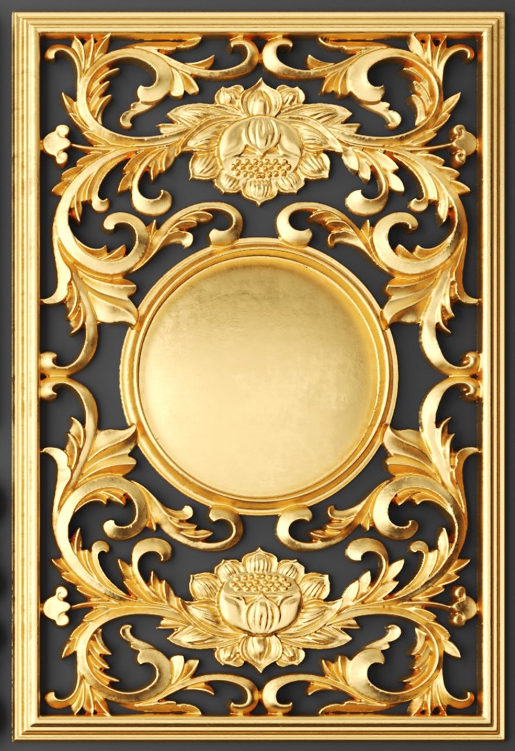 Fretwork Set 3d Model