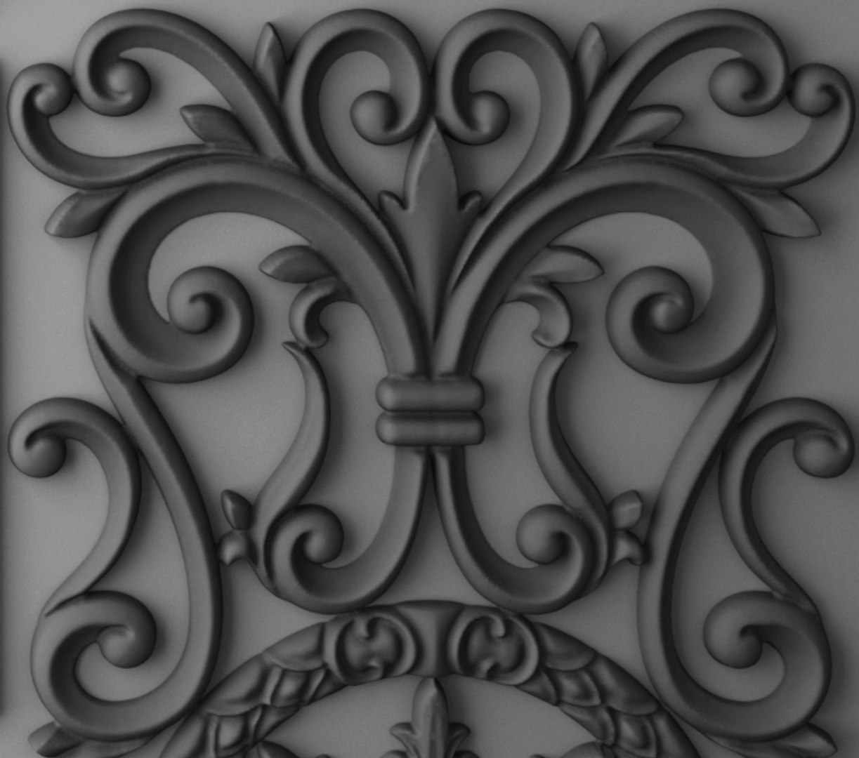 Fretwork Set 3d Model