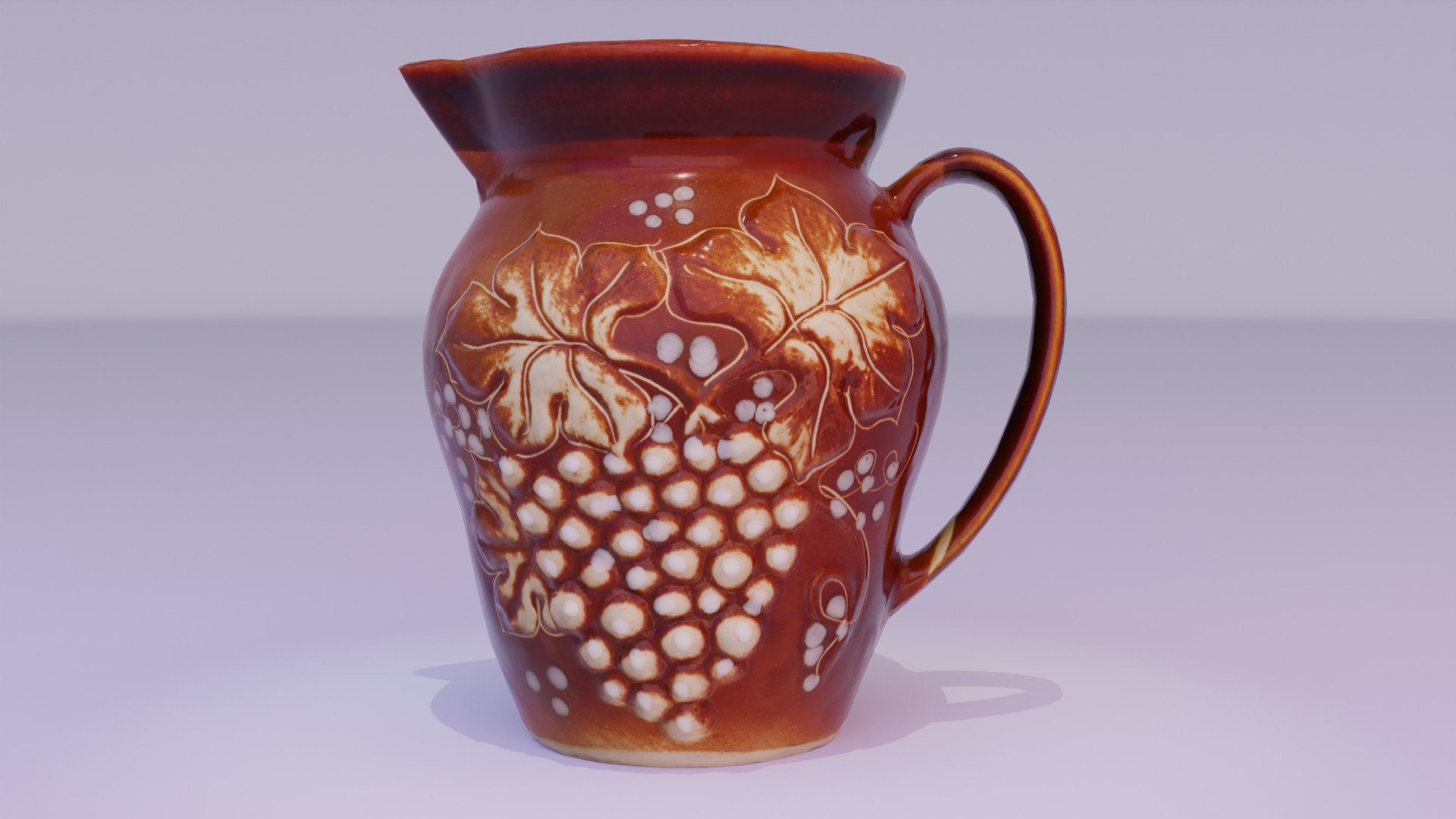 Ethnic clay pot 02 3D model 3D model - TurboSquid 1963427