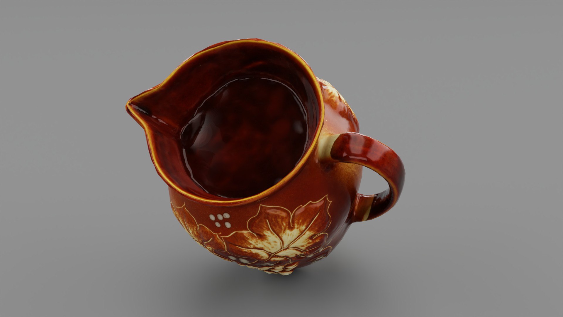 Ethnic clay pot 02 3D model 3D model - TurboSquid 1963427