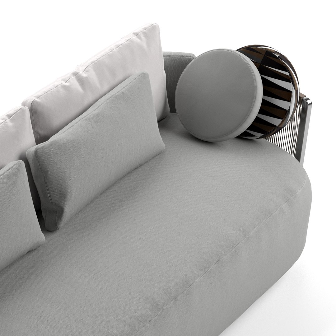 Fendi Casa Sofa 3D Model - TurboSquid 1588943