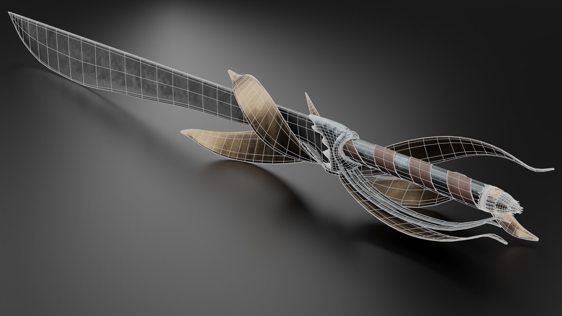 3D Sword Metal - TurboSquid 2055005