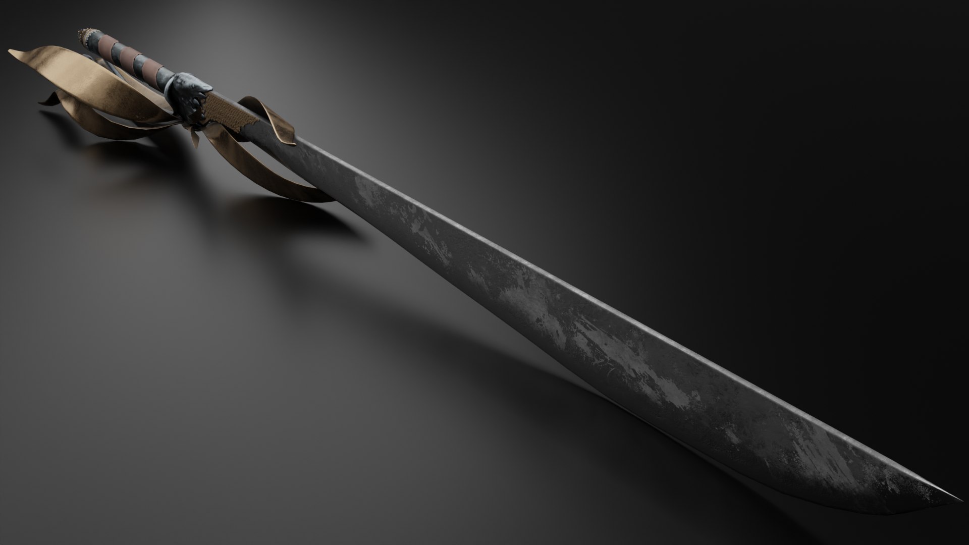 3D Sword Metal - TurboSquid 2055005