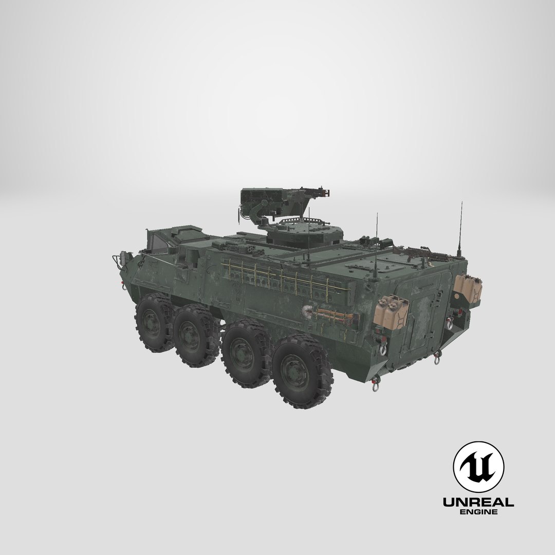 Ready M1127 Stryker 3D Model - TurboSquid 1535810