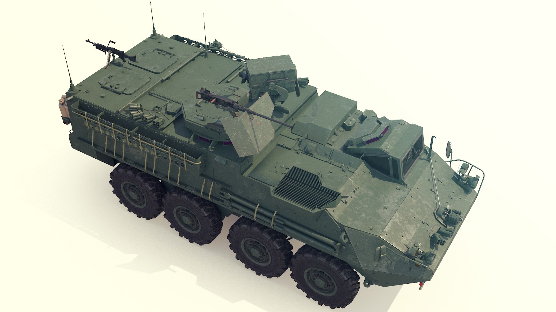 Ready m1127 stryker 3D model - TurboSquid 1535810