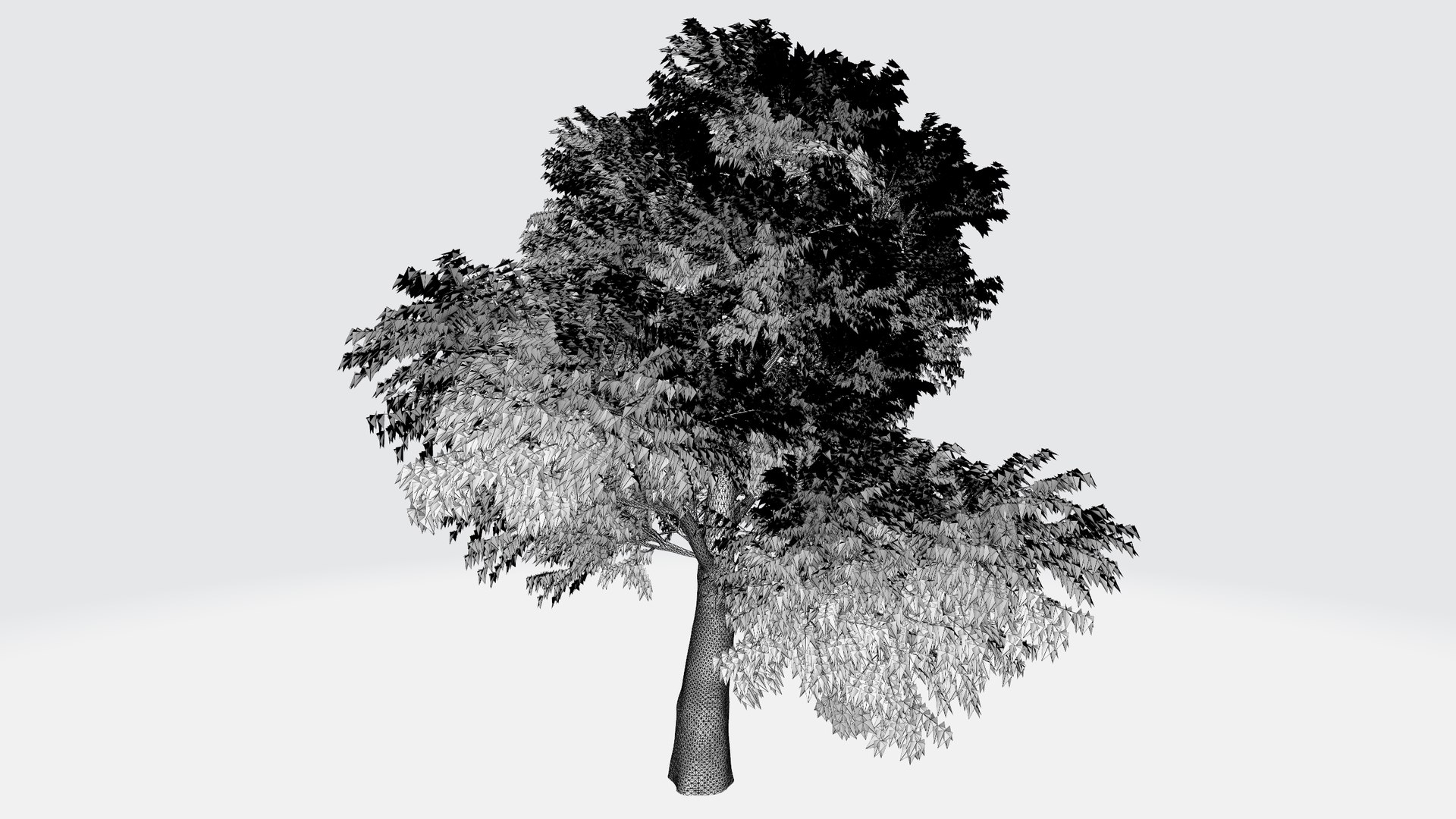 3D Scattered green tree - TurboSquid 1956120