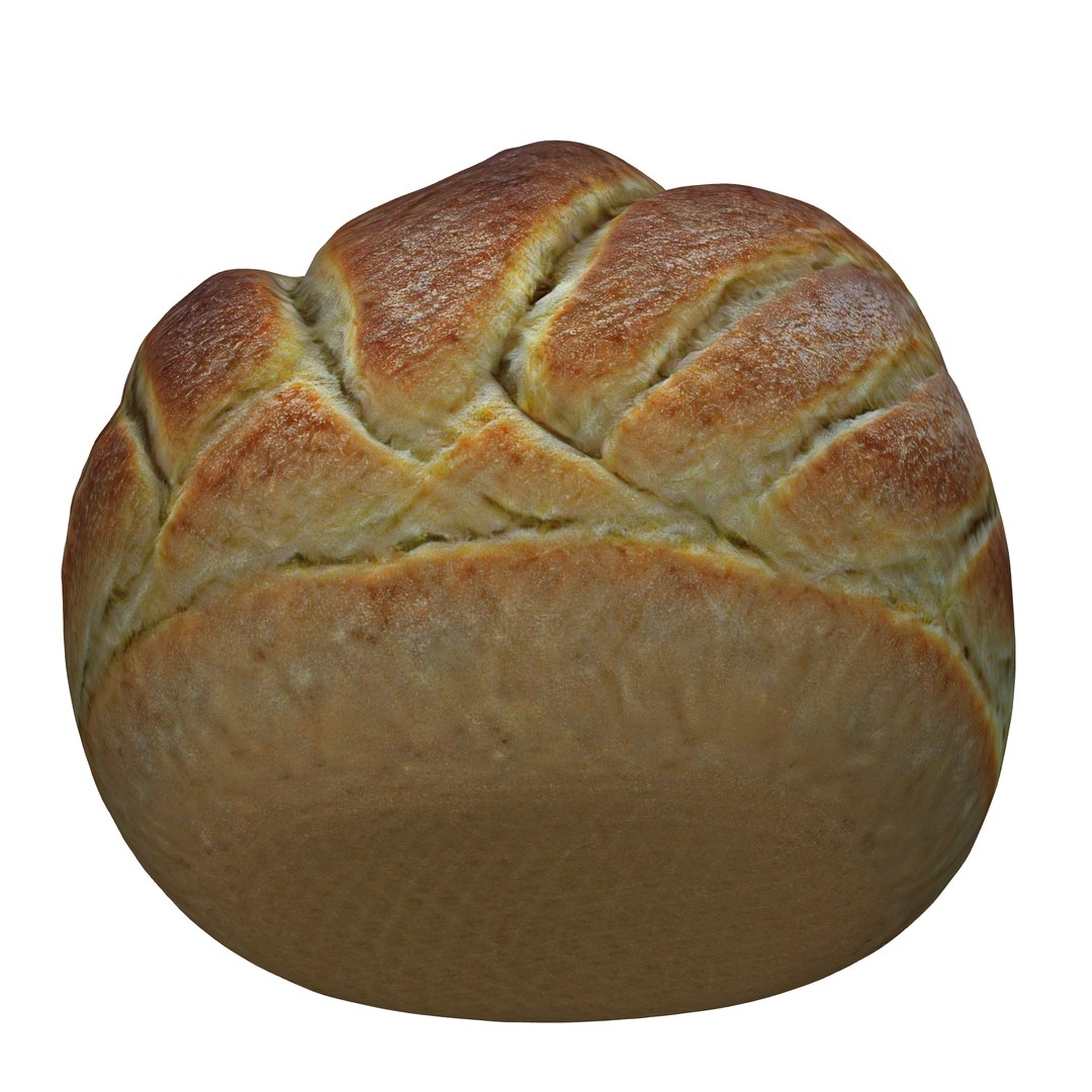 Realistic Bread No 2 3D Model - TurboSquid 2235987