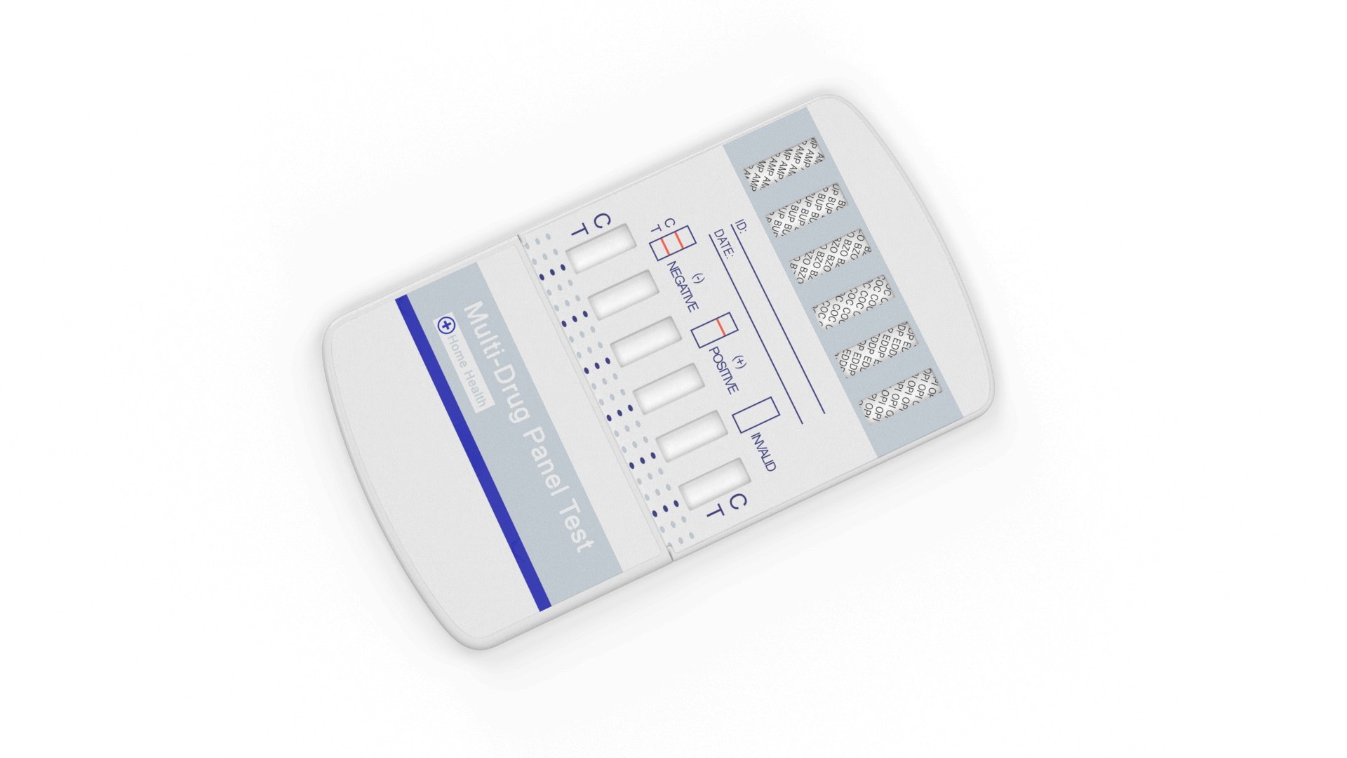 3D One Step Drug Testing Kit Closed - TurboSquid 1930814